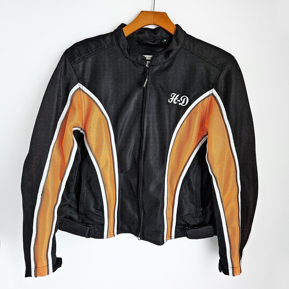Harley Davidson Winged B&S Functional Moto Riding Jac… - Gem